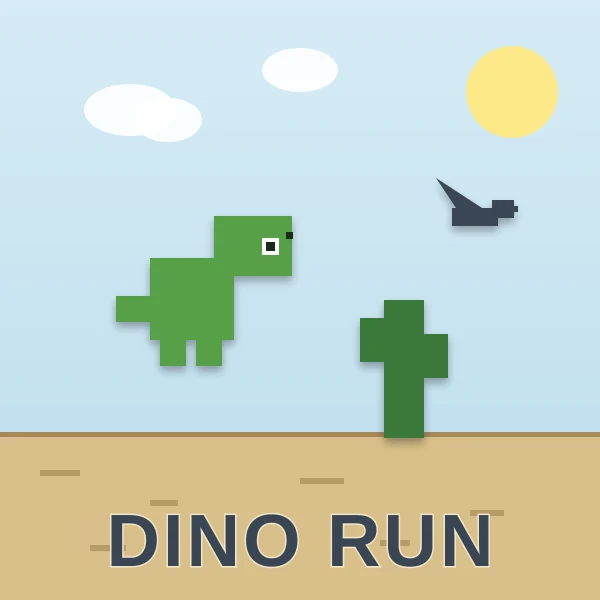 Dino Run — T-Rex Dinosaur Endless Runner Game